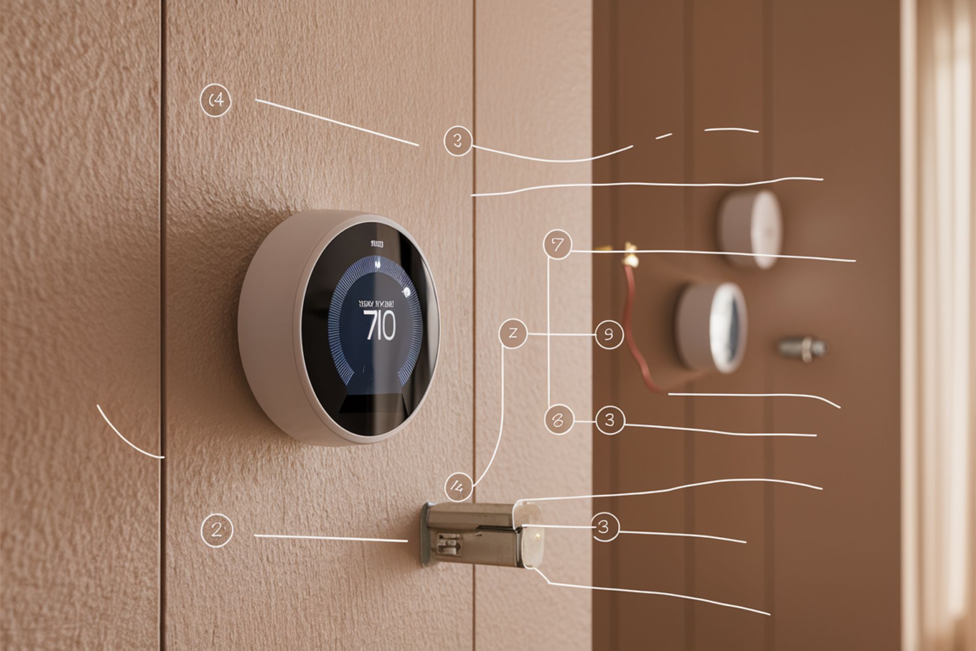 Termostato: Instalación y Cableado - Guía Paso a Paso